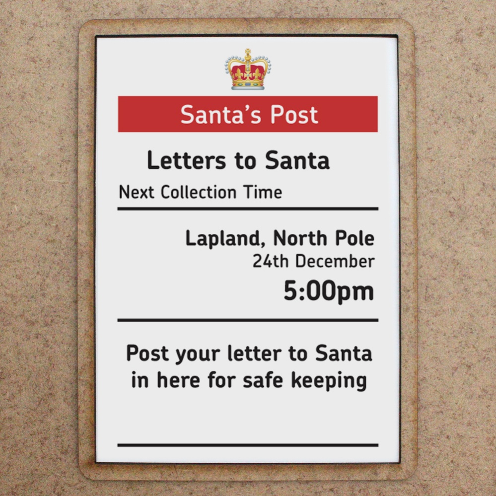 Santa s Postbox SC Design 360 Lasers